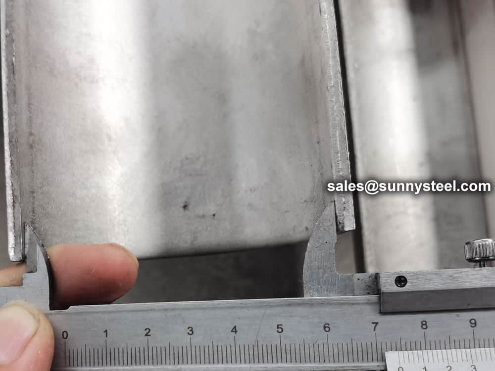 310S stainless steel steam boiler tubes erosion shields