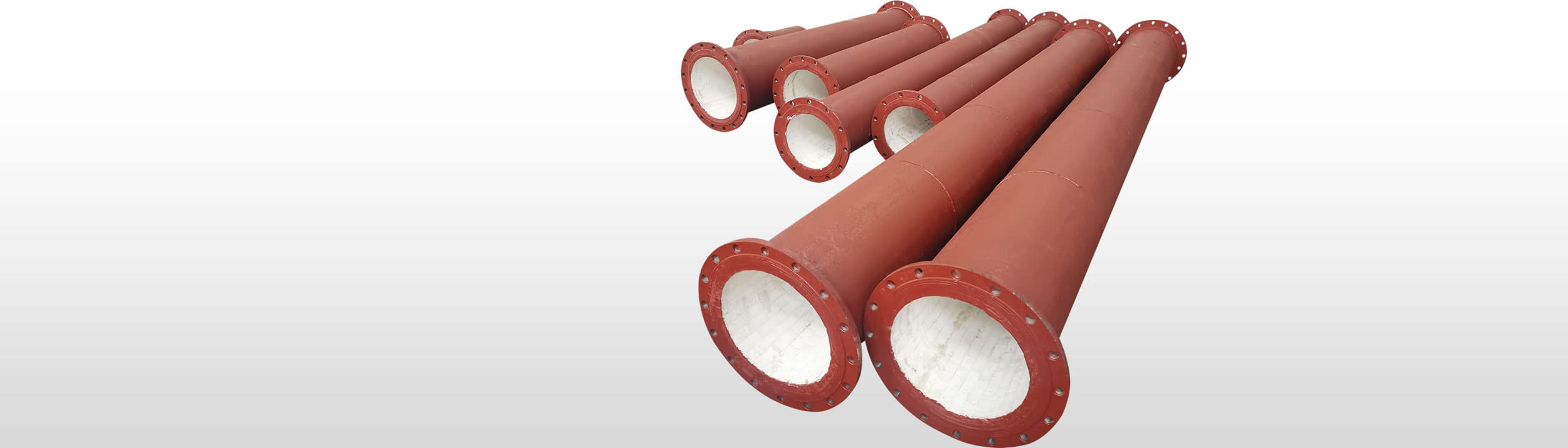 Ceramic tile lined pipe and fittings | Abrasion resistant pipe