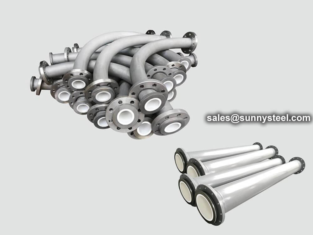 Wear resistant lined bends and pipes for pneumatic conveying