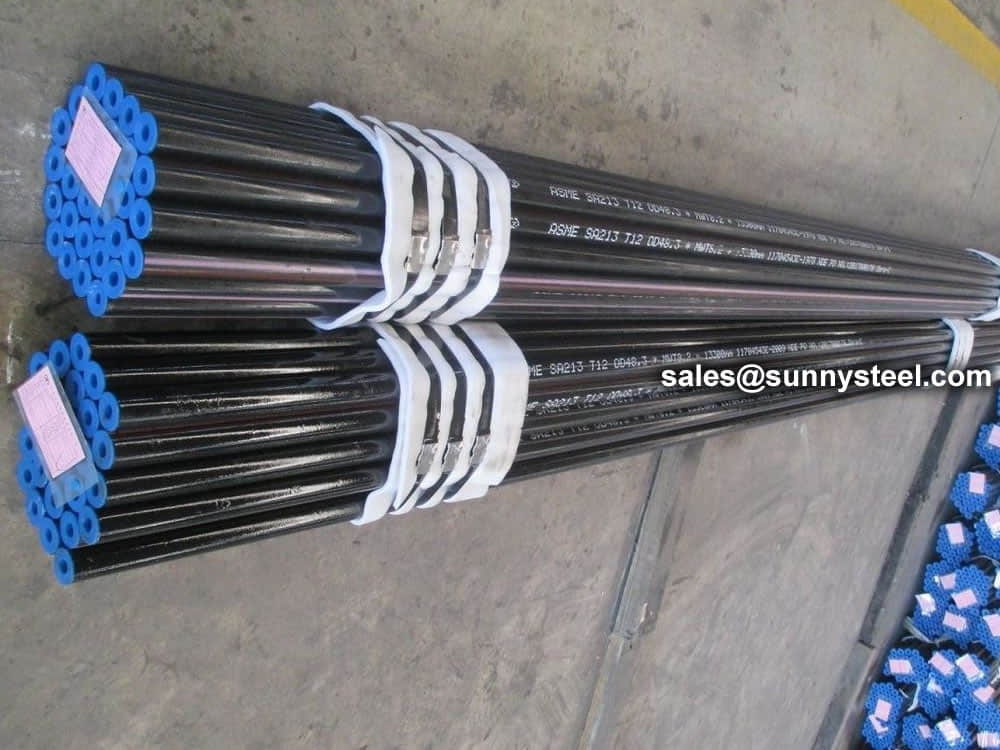 ASTM A213 T12 Seamless alloy pipes , ASTM A213 Gr T22 Tubing