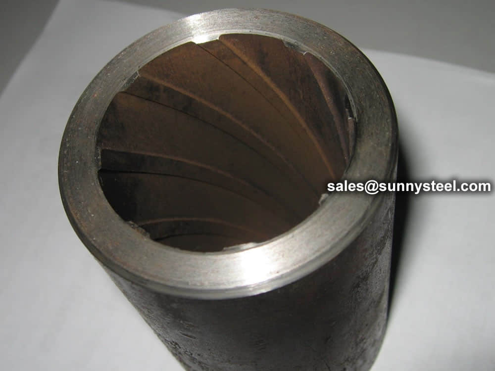 Multi-rifled seamless steel tube,Rifled tube, Internally ribbed tube