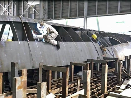 What is ShipBuilding Steel Plate